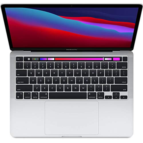 Late 2020 Apple MacBook Pro with Apple M1 Chip (13.3 inch, 16GB RAM, 256GB SSD) Silver (Renewed)