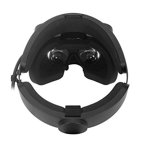 MASiKEN Face Cover Mask & Face Pad for Oculus Rift S - Silicone Face Cushion Sweatproof Lightproof (Black)