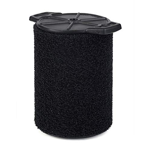 WORKSHOP Wet/Dry Vacs Vacuum Filters WS24200F Foam Filter For Wet/Dry Vacuum Cleaner (Single Wet Application Foam Filter) For WORKSHOP 5-Gallon To 16-Gallon Shop Vacuum Cleaners