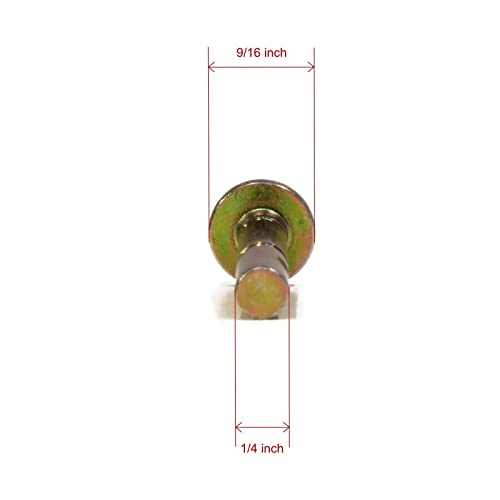 The ROP Shop | Pack of 5 - Shear Pin & Cotter for Cub Cadet 528SWE, 530SWE, 526WE, 10028, 8526