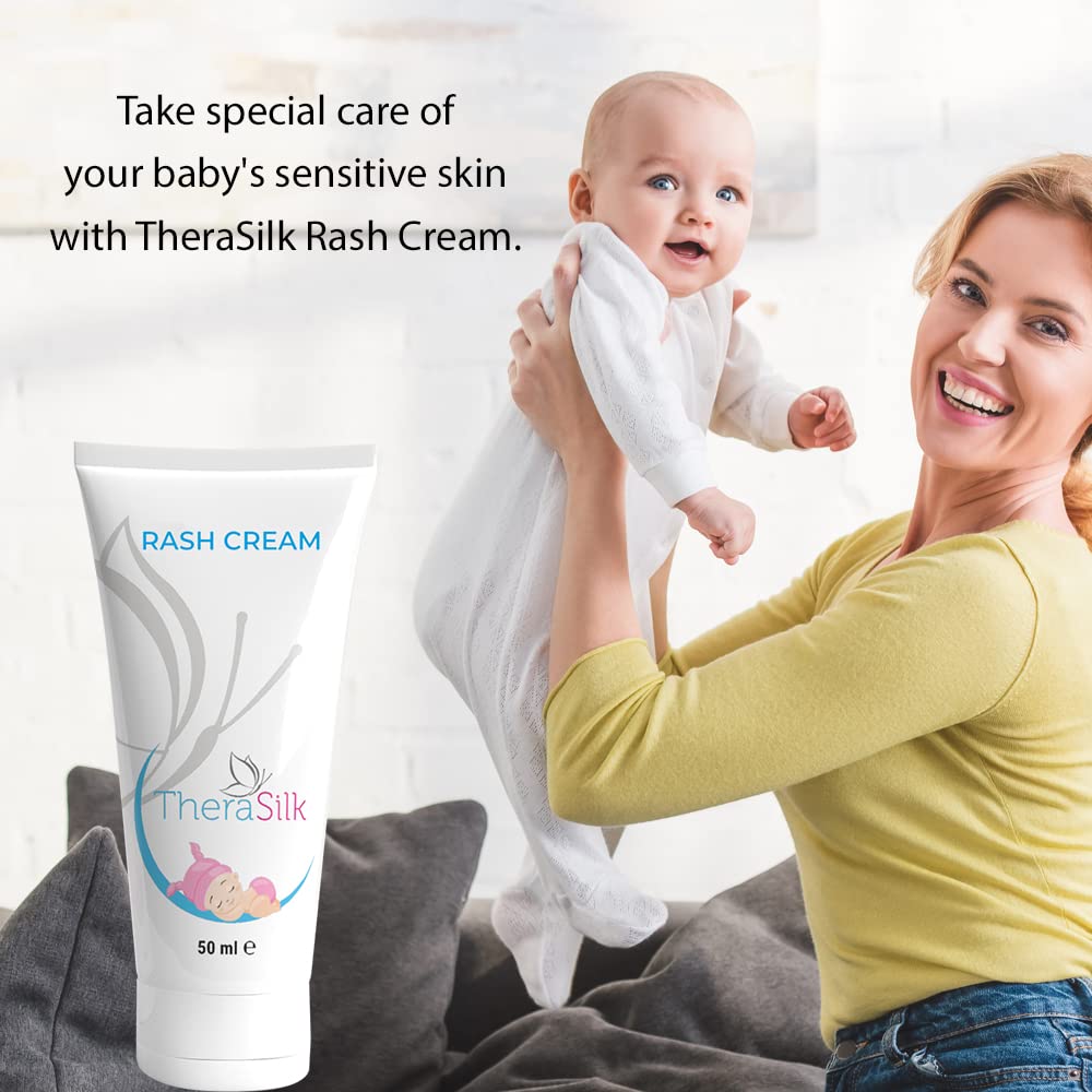 TheraSilk Best Diaper Baby Rash Cream 50 ml - Contains Intense Silk Protein