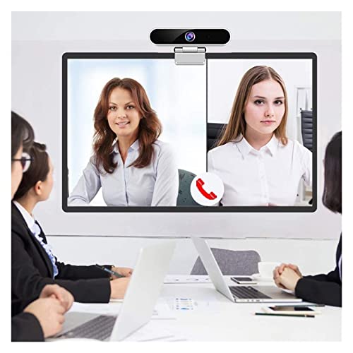 ZAUNCO Webcam Full HD 1080P Webcam Computer Webcam with Microphone USB Plug Webcam Used for Live Broadcast Video Call Conferencing Work Gaming Webcam