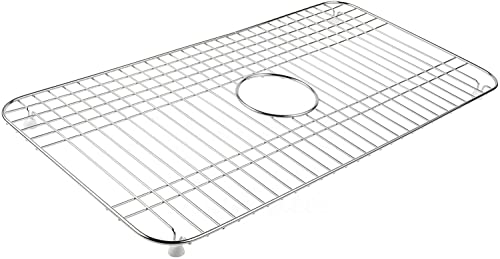 UPGRADED Lifetime Appliance K-6517-ST Bottom Basin Stainless Steel Rack Compatible with Kohler Bakersfield Sink - Upgraded