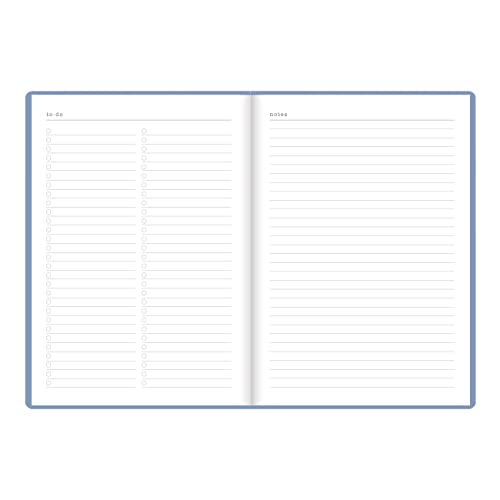Letts of London Inspire Weekly/Monthly Planner, 12 Months, January to December, 2024, A5 Size, 8.25" x 5.875", Multilingual, Blue (C082020-24)