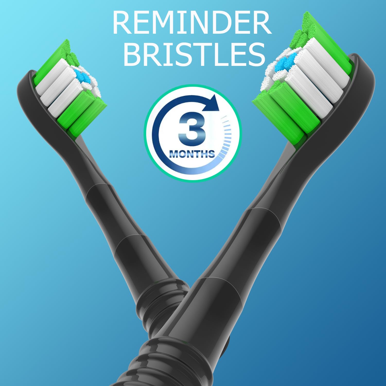 Zekuavi Replacement Heads Compatible with Phillips Sonicare Electric Toothbrush, 8 Pack Toothbrush Replacement Brush Head Fits for Philips Sonicare Protective Daily 4100 1100 5100 6100, 8White