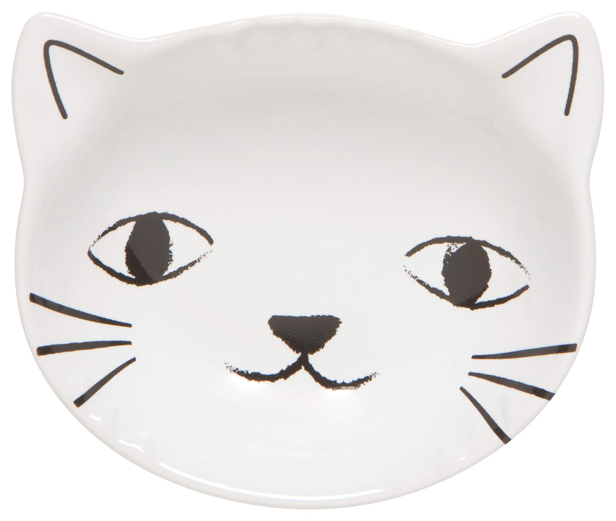 Now Designs Purrfect Kittens Stoneware Shaped Pinch Bowls 2 oz, Set of 6