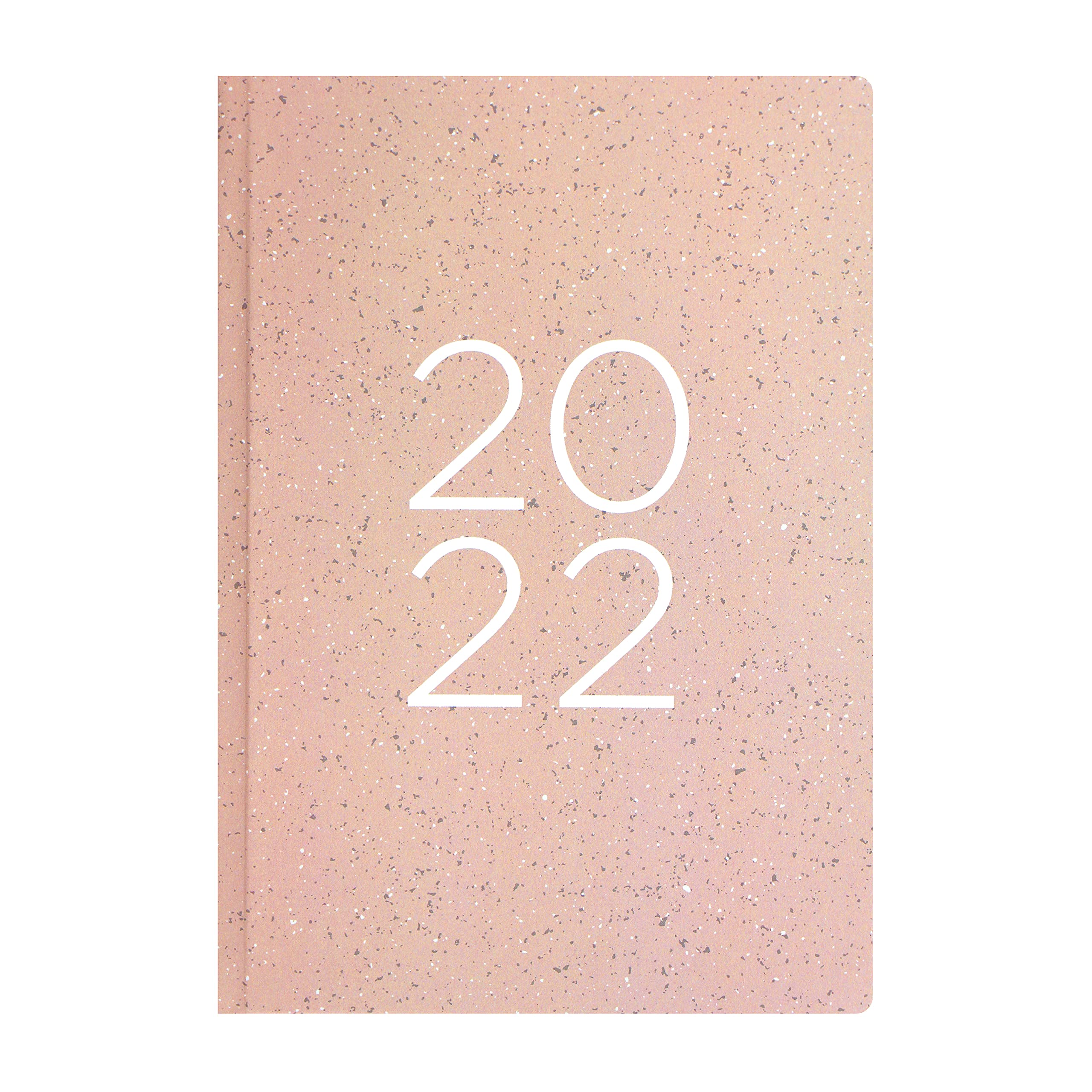 Letts Mineral A5 Week to View 2022 Diary - Sand