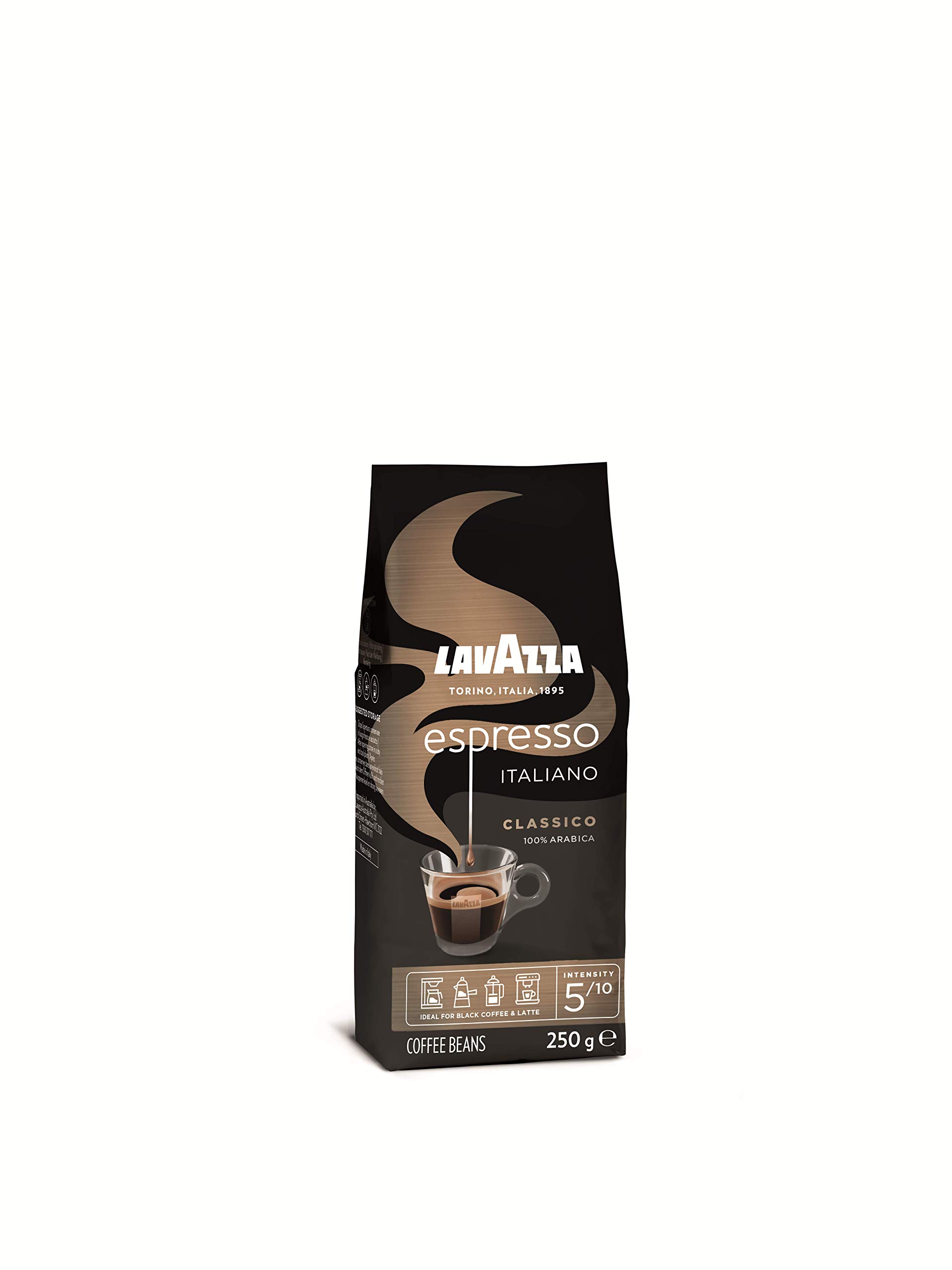 Lavazza Caffe Espresso Coffee Beans 250 g (Pack of 3)