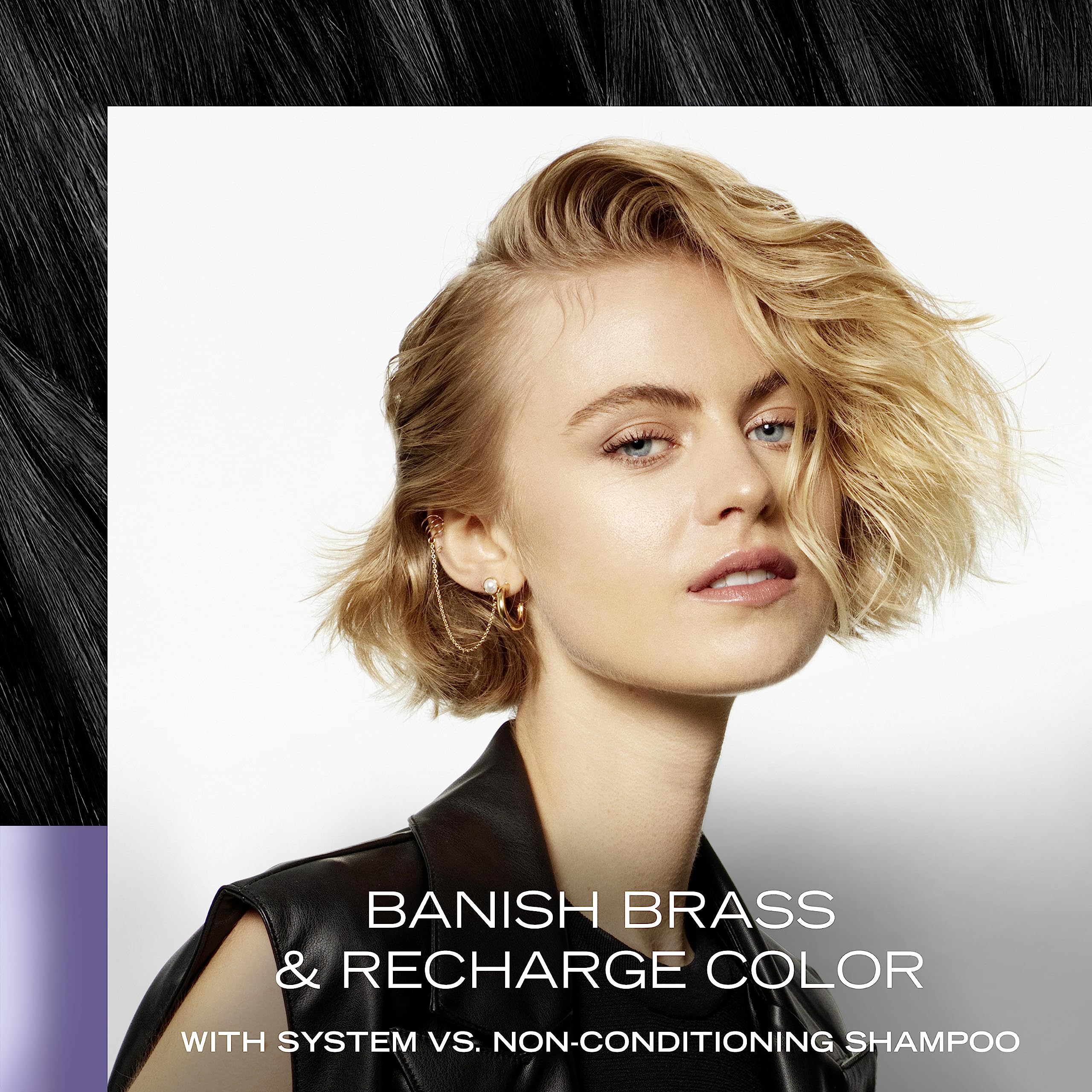 TRESemmé Purple Shampoo and Conditioner Set, Pro Collection for Blonde, Silver, Grey, or Highlighted Hair, 20 Fl Oz Ea