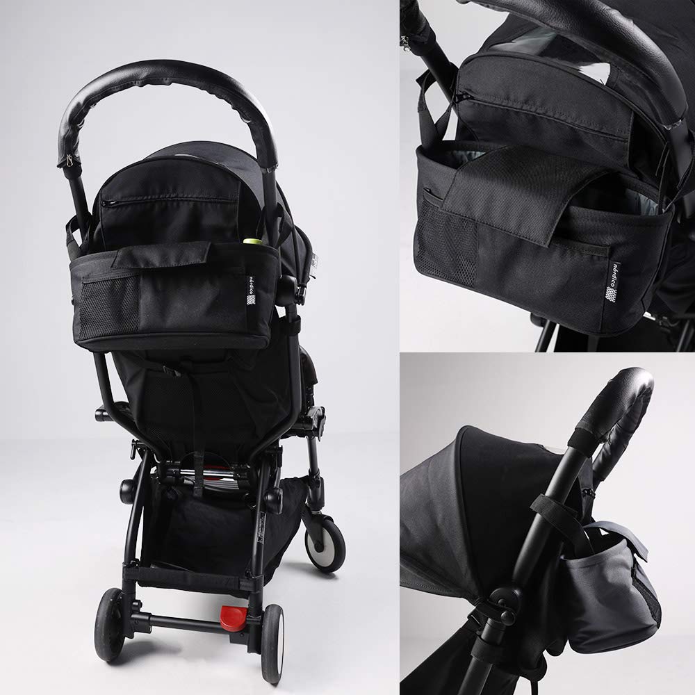 nordico Baby Stroller Organizers Buggy Bag (01_Black)