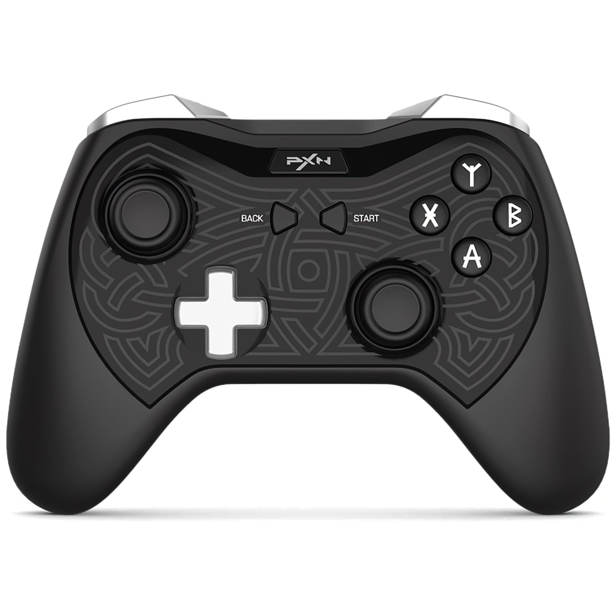 PXN P6 Wireless Game Controller for Windows, Steam (Black)