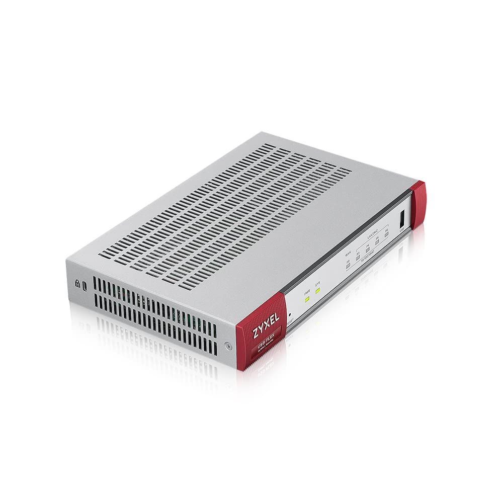 Zyxel ZyWALL USG Flex 100 Hardware Only - Cyber Security Firewall | VPN | Business Class Recommended up to 40 Users | Nebula Cloud Option | TAA Compliant [USGFLEX100]