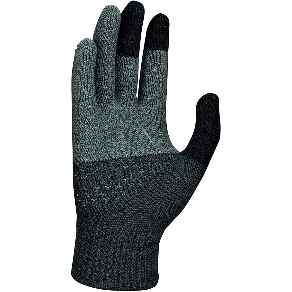 Nike Unisex โ Adult's Knitted Tech and Grip Gloves, Gray, L-XL
