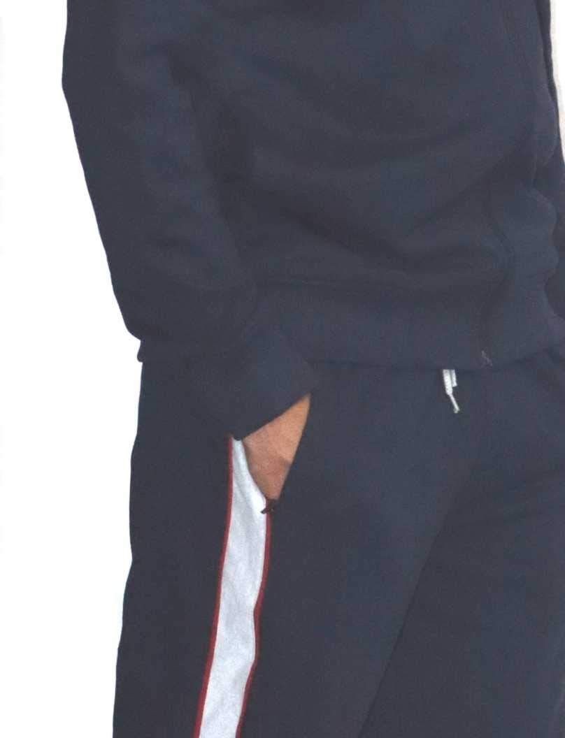 Mens Athletic 2 Piece Tracksuit Set all season (L)