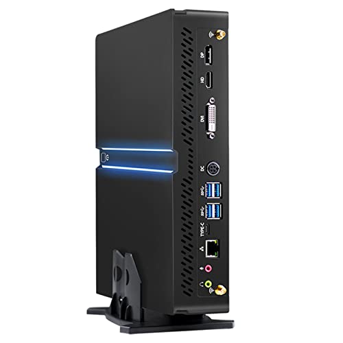 msecore Mini Gaming PC, Core i9-9900KF 8 Cores Max 5.0GHz, RTX2060 6G Graphics Card, 64G RAM 2T NVME SSD Desktop Computer, 8K, Triple Display, WiFi 6E Bluetooth 5.3, Windows 11 Pro