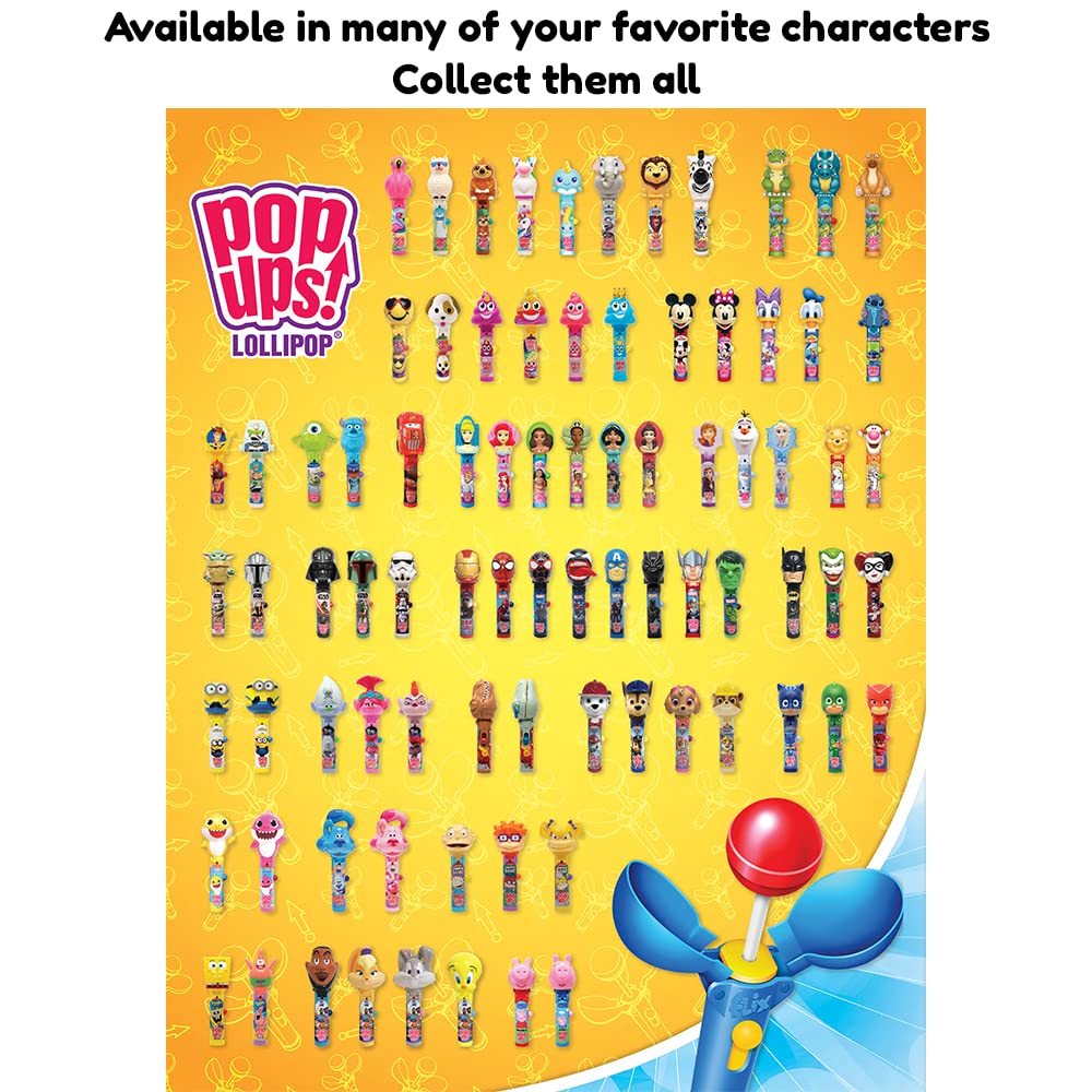 Pop Ups! Jurassic World Lollipop Holder | Gift for Halloween, Jurassic Park Fans | Bulk Set of 12 | Lollipops Included