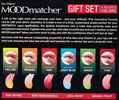 MOODmatcher original Color Changing Lipstick β 12 Hours Long-Lasting, Moisturizing, Smudge-Proof, Easy to Apply Creamy Lipstick, Glamorous Personalized Color, Premium Quality β Made in USA