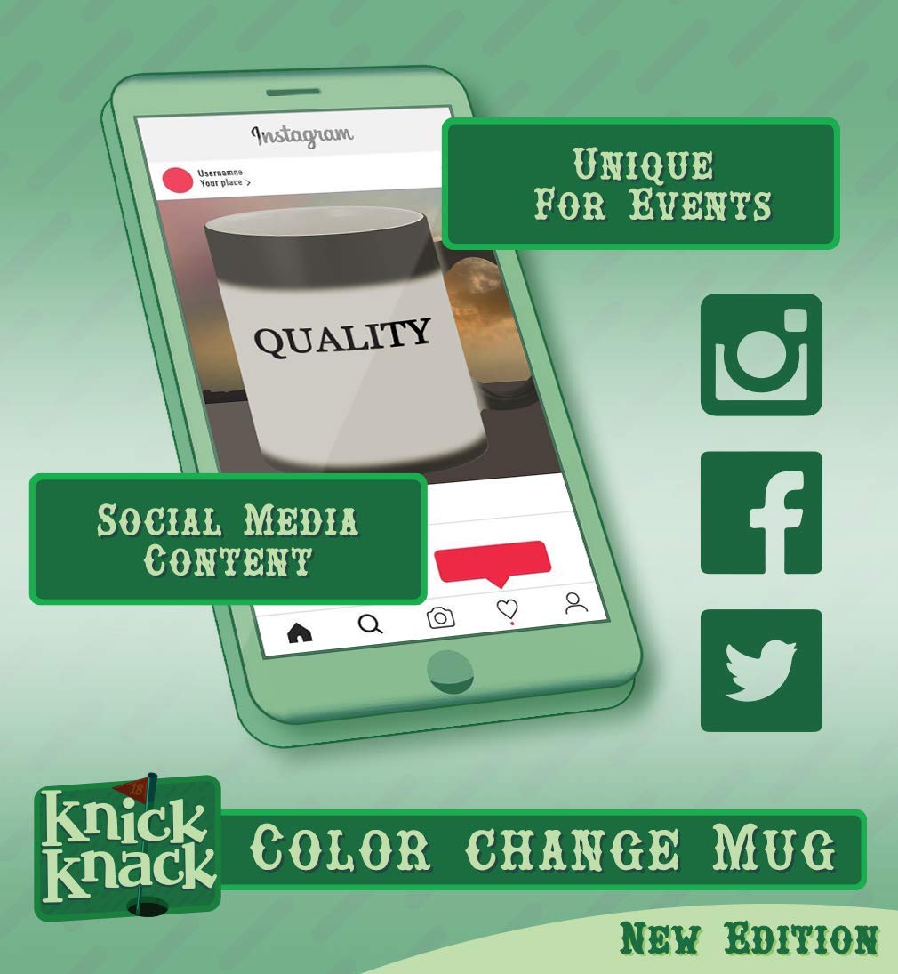 Knick Knack Gifts got officiator? - 11oz Magic Color Changing Mug, Matte Black