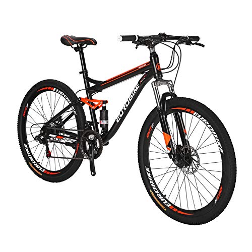 LZBIKE BICYCE S7-27.5 Mountain Bike 21 Speed Shift Left 3 Right 7 Frame Shock Absorption Mountain Bicycle (s7 SPO)