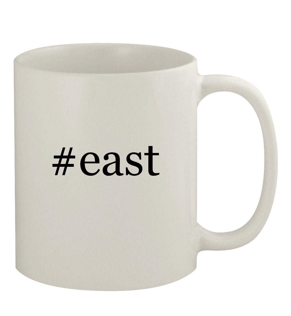 Knick Knack Gifts B04Y20D02W018035M04T25C19S16C-US - 11oz Ceramic White Coffee Mug, White
