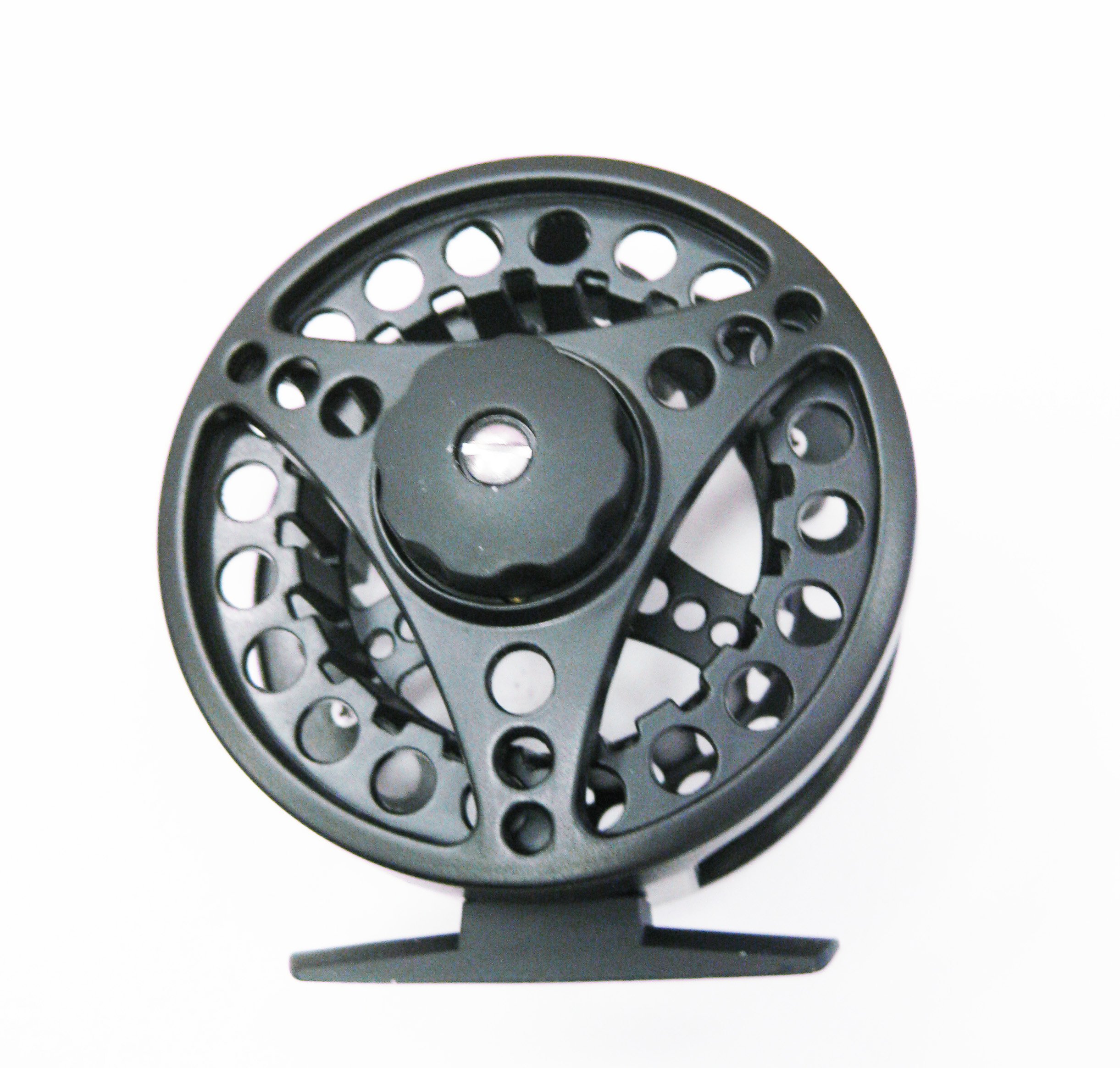 KUFA Sports 9ft Graphite Fly Fishing Rod (4-Section,Line Weight #5/6) & Casted Aluminum Fly Reel Combo KFL9456+FR56