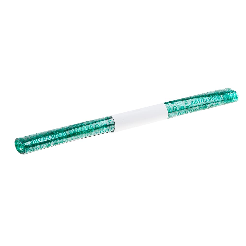 Missouri Star Printed Vinyl Roll 15β x 35β - Sewable Plastic Fabric for Making Tote Bags, Purses, and Craft Projects - Clear PVC Vinyl with Sewing Words