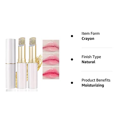 LuckNest 4Pcs Thrive Lip Tint Hydrating, Strong Moisturizing Effect Tinted Lipstick Lip Balm Hydrating, Natural Ingredients Sheer Moisture Lip Tint, Non-Sticky and Long-Lasting Lip Care (B)