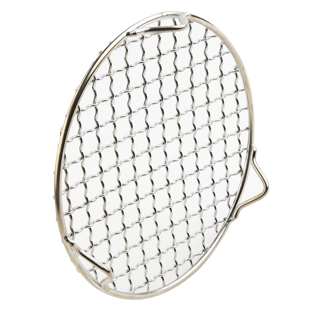 PETSTIBLE 6.5Inch Round Racks Non Stick Stainless Steel Cooling Rack Grill Cooking Baking Grilling Roasting Steamer Rack Oven and Dishwasher Safe
