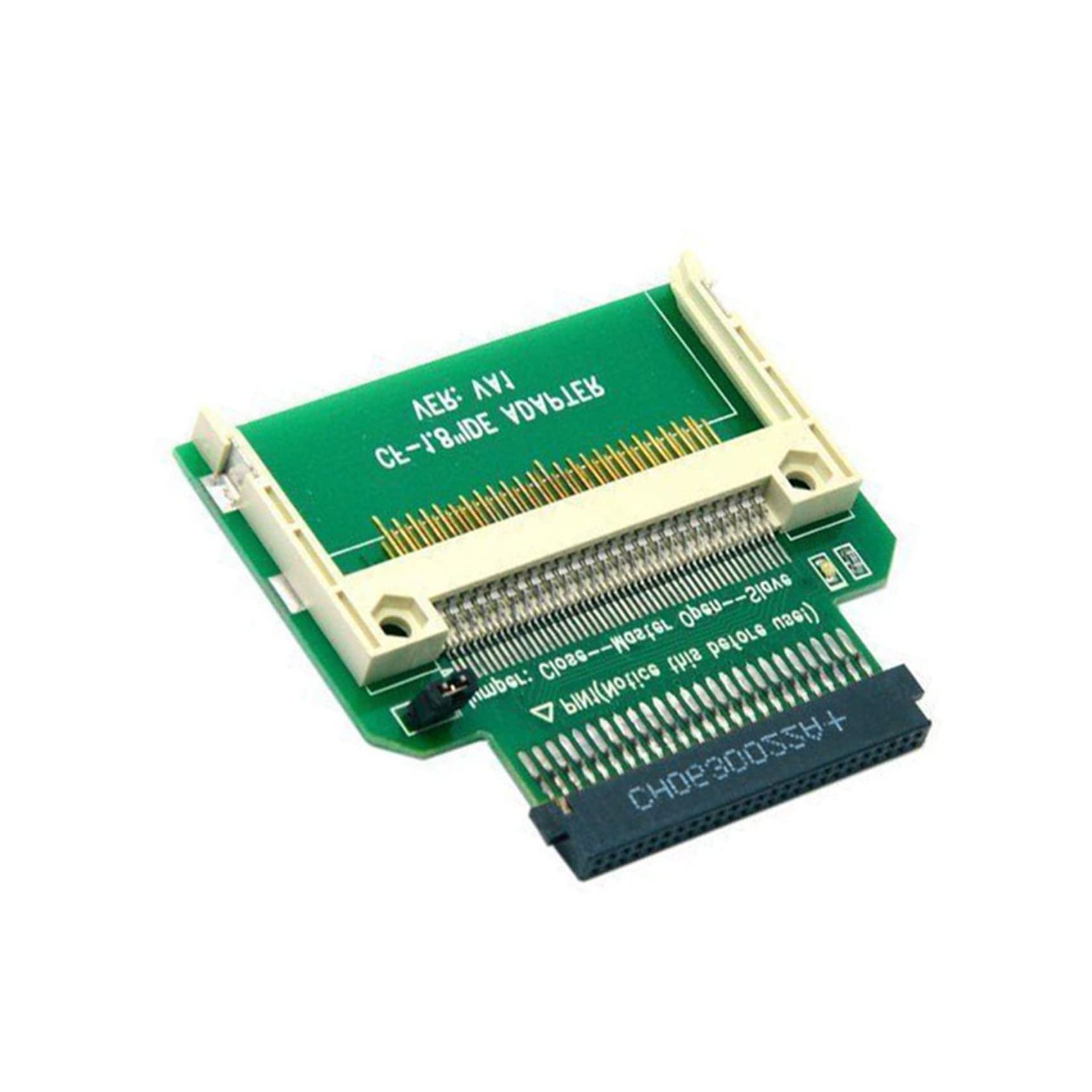 Viupolsor 2X Merory Card Flash to 50Pin 1.8 inch IDE Hard Drive Ssd Adapter