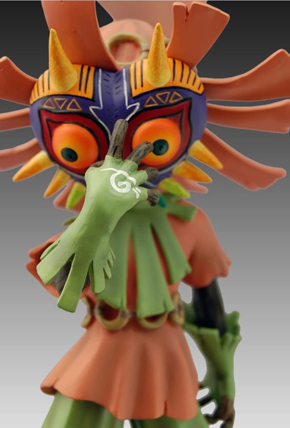 SEYUMI Majoras Mask Figures, Majora's Mask Skull Kid Action Figure, 6 Inch Link Action Figures PVC Collectible Model, Multicolor