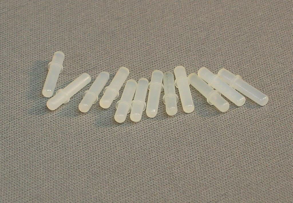 O Gauge Fiber Insulated Track PINS for Lionel Bulk 12 Pieces