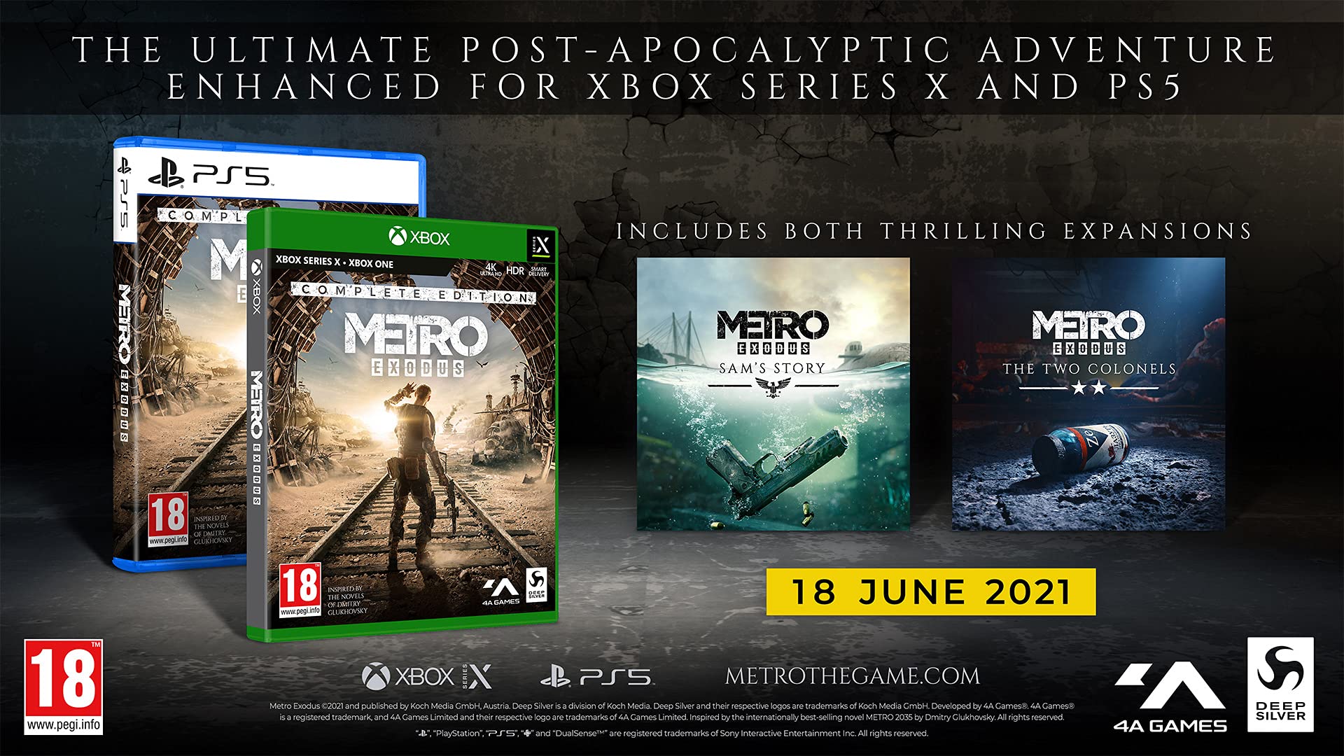 METRO EXODUS - Complete Edition (PS5)