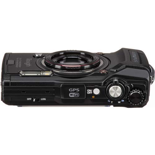 Olympus Tough TG-6 Waterproof Digital Camera (Black) + Pixibytes Basic Bundle + Underwater Package