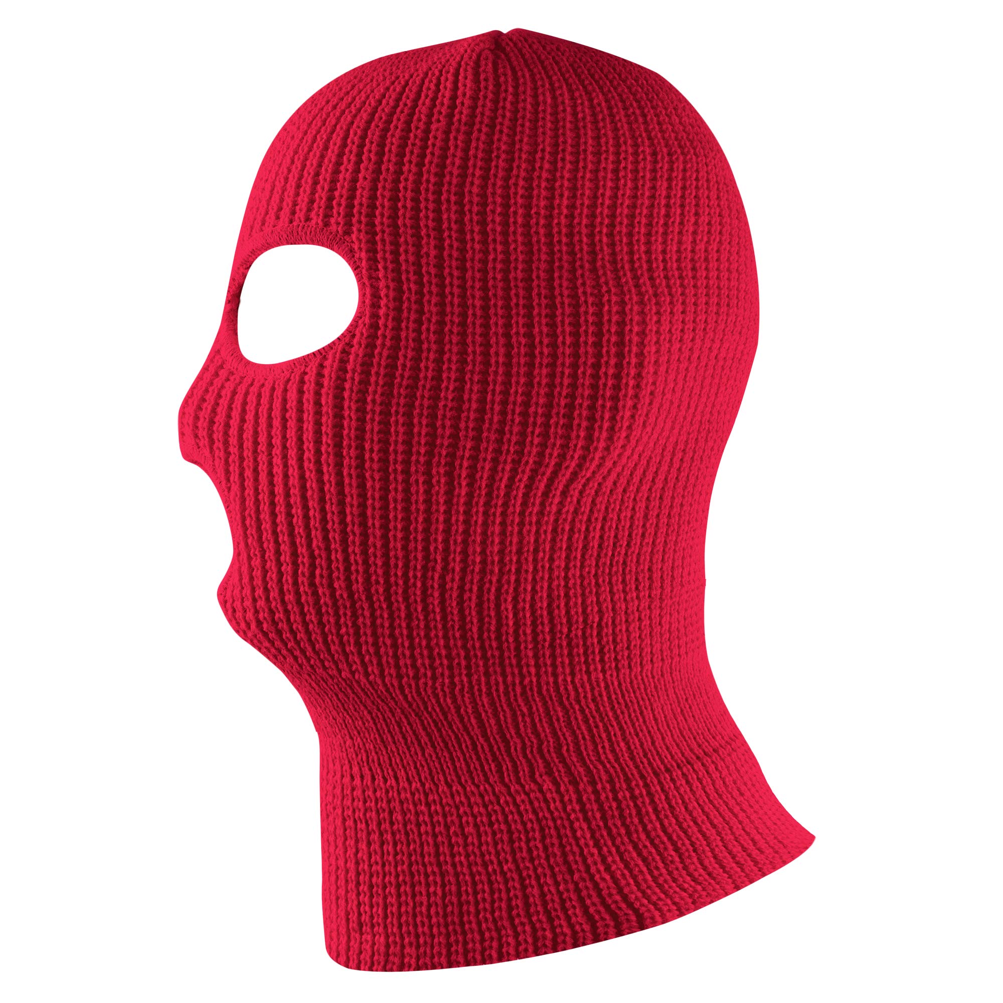 Knit Sew Acrylic Outdoor Full Face Cover Thermal Ski Mask by Super Z Outlet, Red, One Size Fits Most