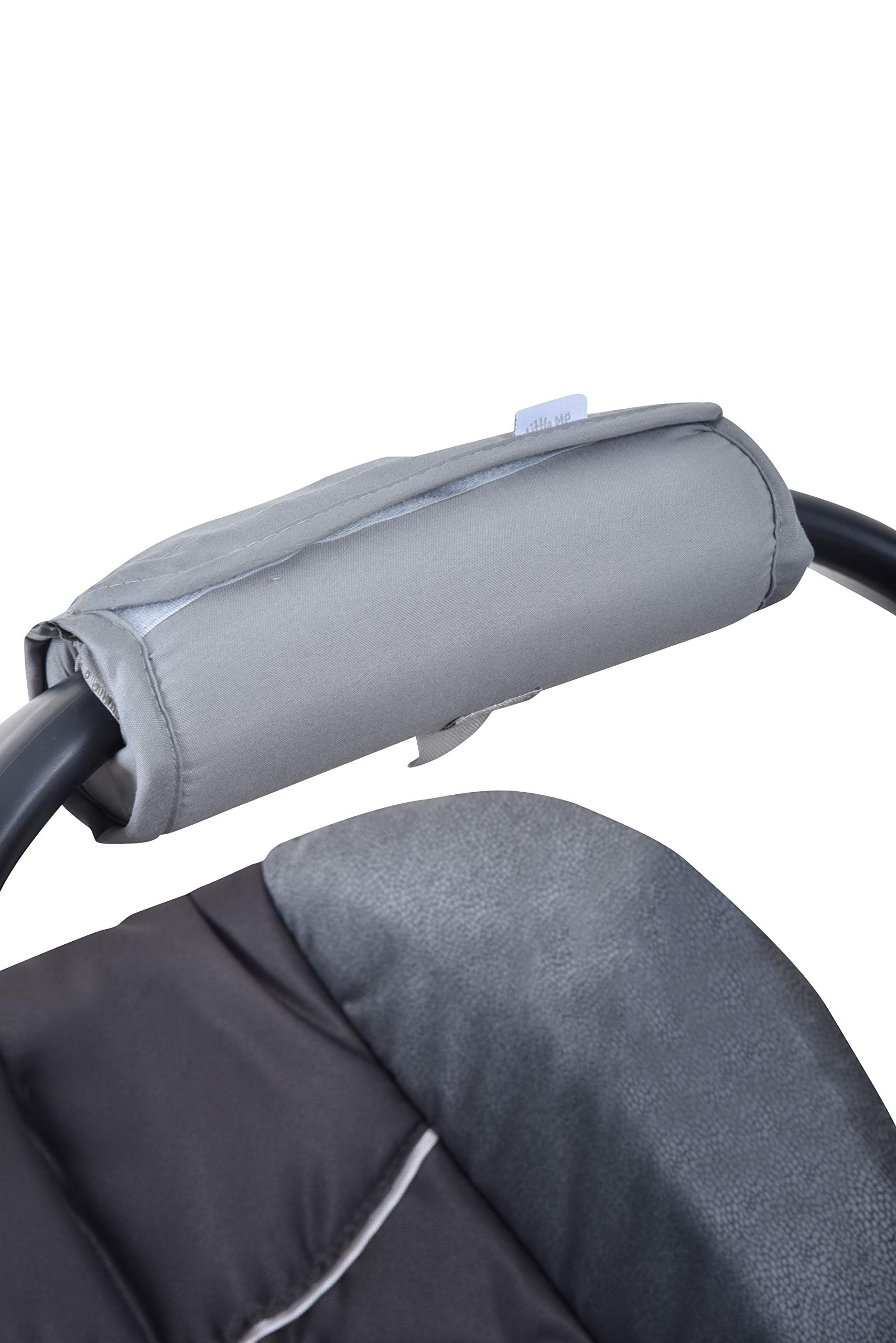 Little Me Baby Carrier Car Seat 4 Piece Set - Includes Infant Head Support, Carrier Canopy, Seat Belt Strap Covers, and Carrier Arm Cushion