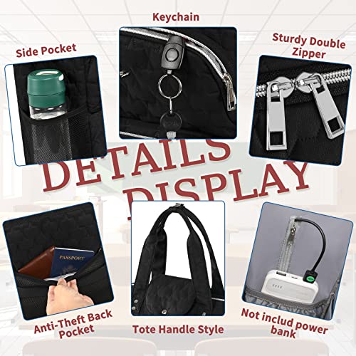 Mogplof Lunch Backpack+ Laptop Backpack for women