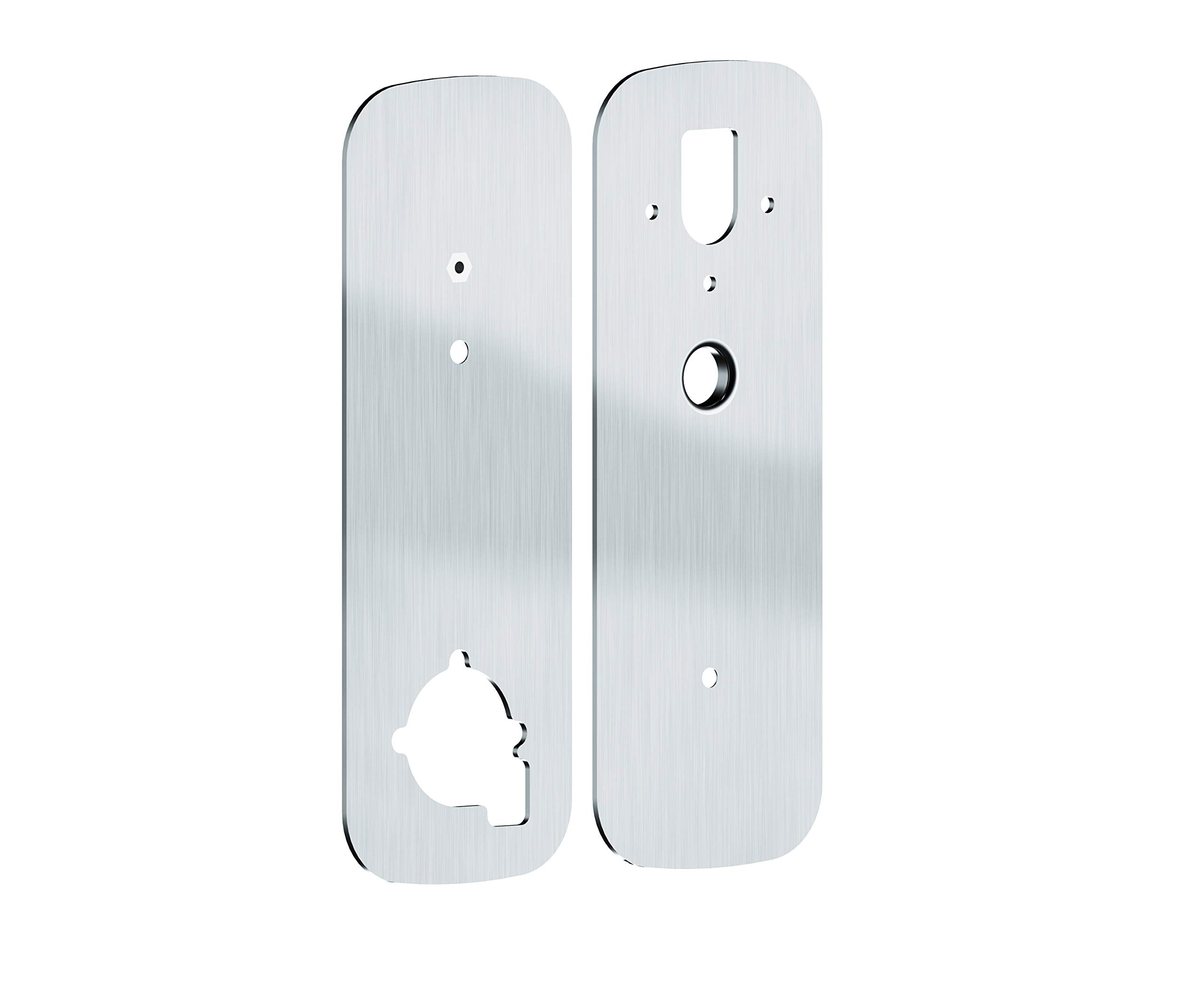 Lockly Secure Pro, Wi-Fi Smart Door Lock, Keyless Entry Door Lock, PIN Genie® Keypad, 3D Biometric Fingerprint Sensor & PGA006SN Deadbolt Cover Plate Accessory for Lockly Bluetooth Smart Locks