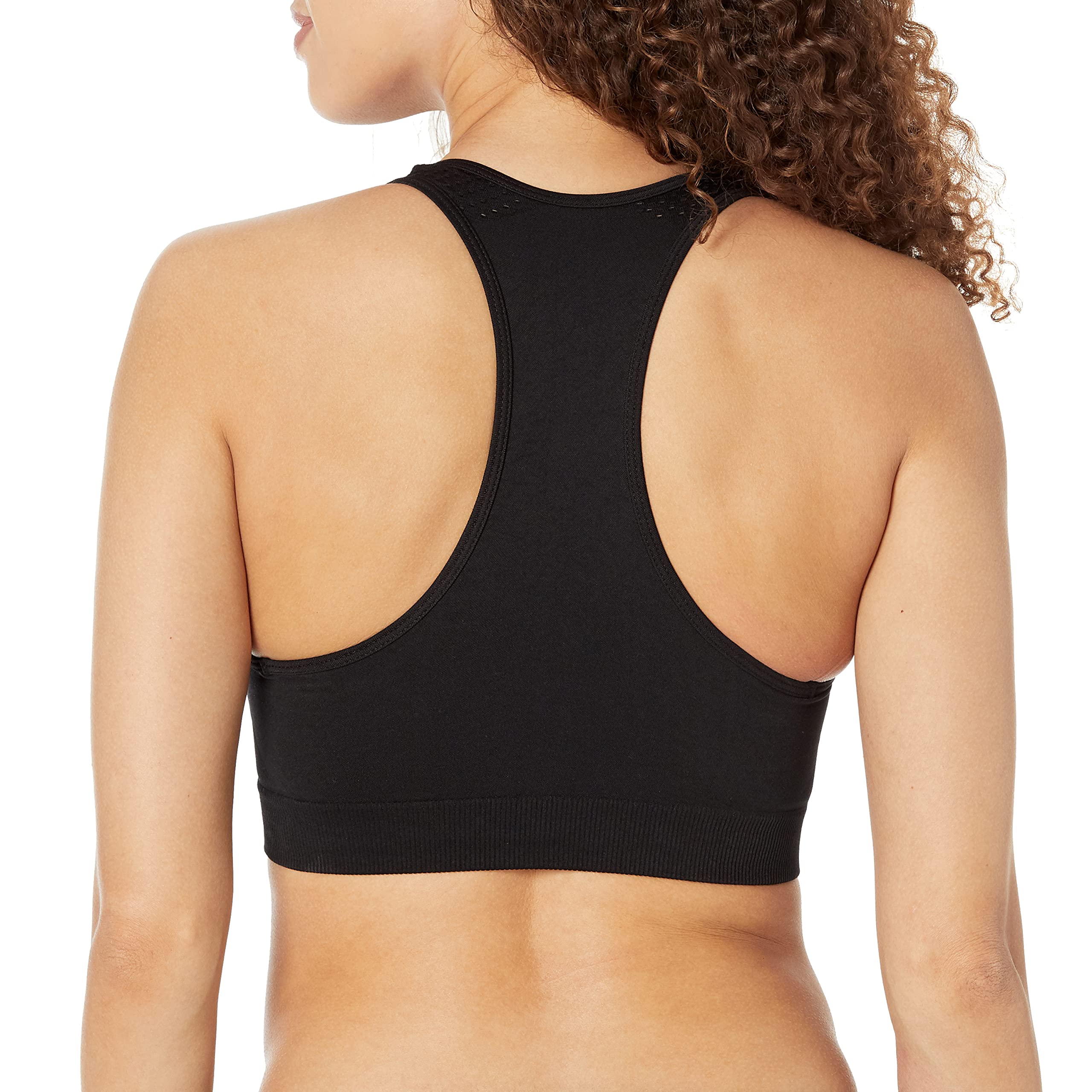Pretty Polly Women's Eco Active Wear Crop Top, Black (Black), Extra Large