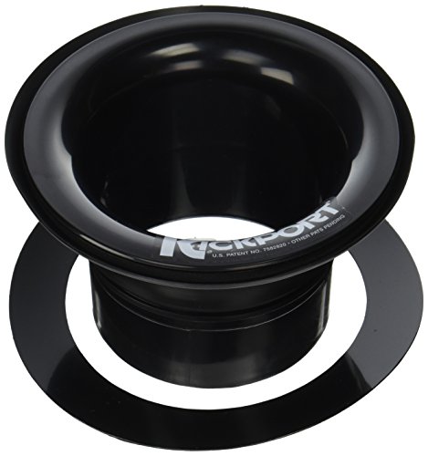 Kickport Bass Drum Heads (DSKP2BL),7x4x7,Black