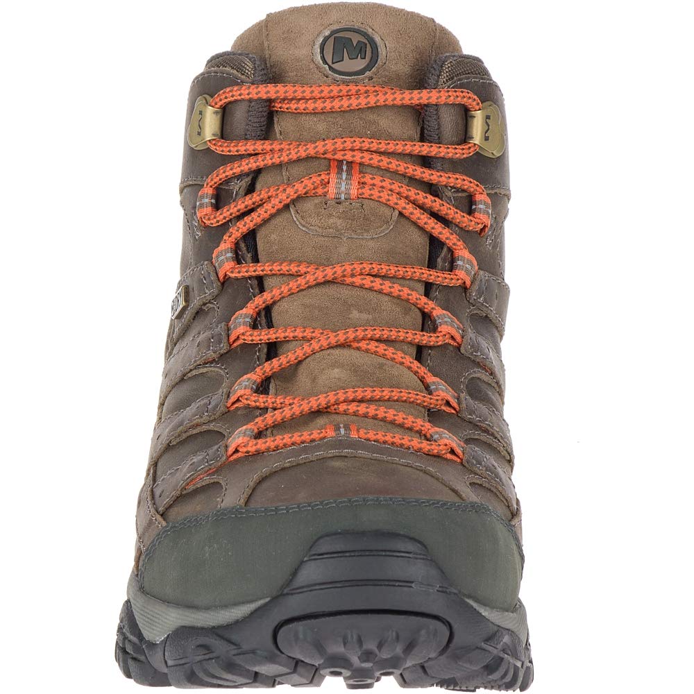 Merrell Men's Moab 2 Prime MID Waterproof Hiking Boot, Canteen, 10.5 Wide