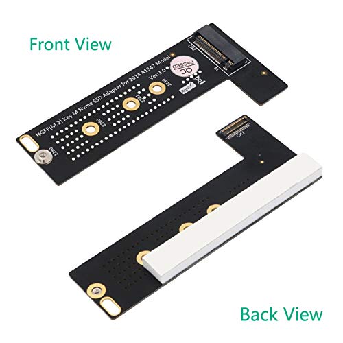 Zyyini Bindpo SSD Converter, M.2 NGFF MKey NVME SSD Converter Card Adapter Module for OS Computer Mini A1347 Model 2014, for M Key SSD