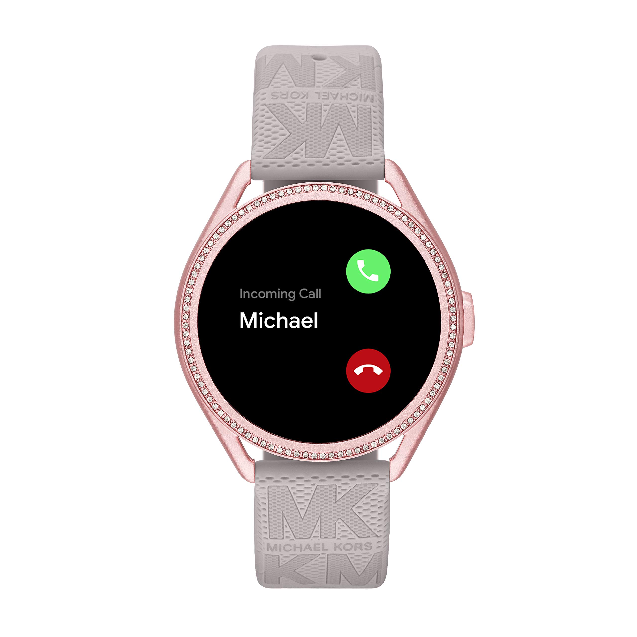 Michael Kors Women's MKGO Gen 5E 43mm Touchscreen Smartwatch with Fitness Tracker, Heart Rate, Contactless Payments, and Smartphone Notifications