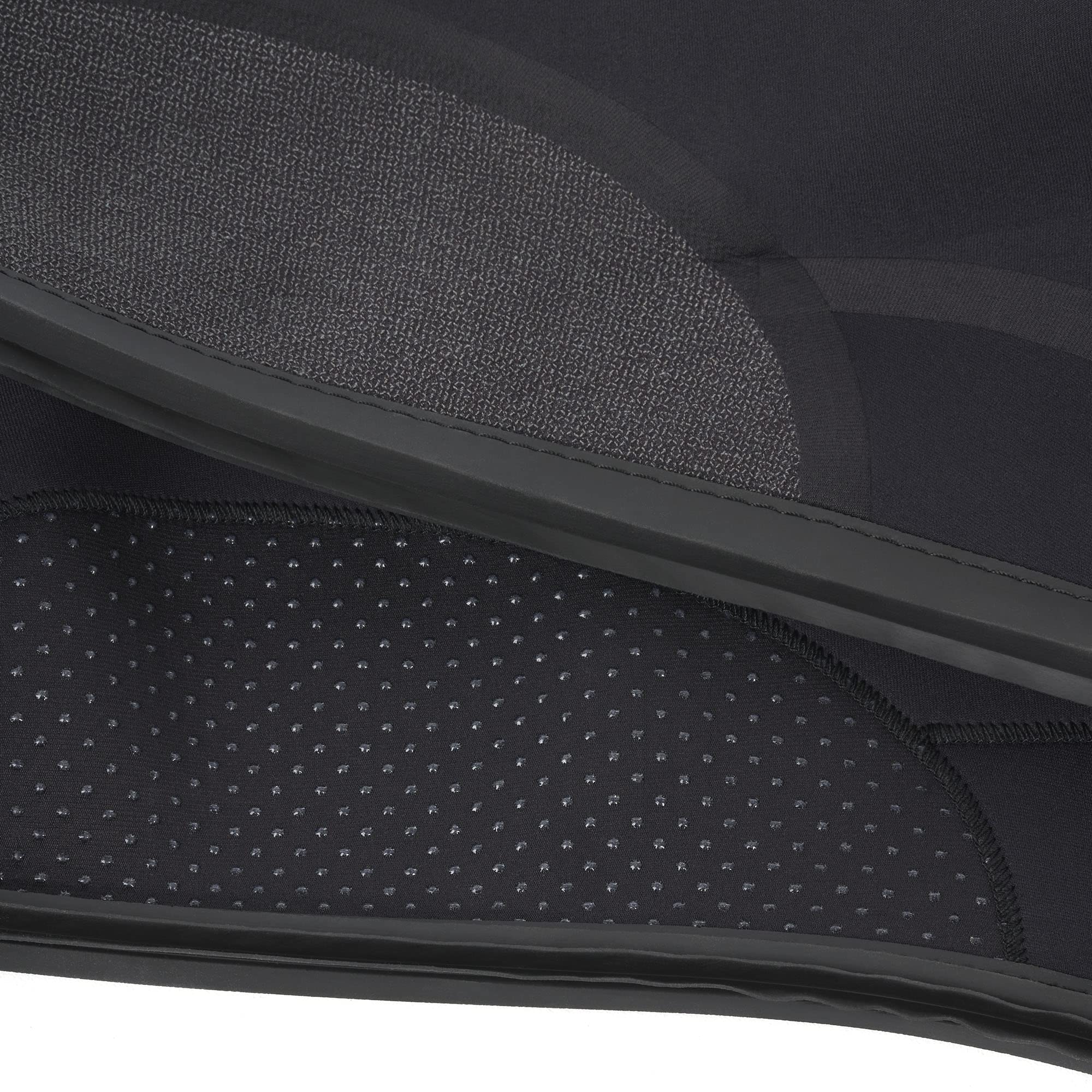 Level Six Ace Rubber Rand Whitewater Kayak Spray Skirt (Black, XL Deck/M Tunnel)