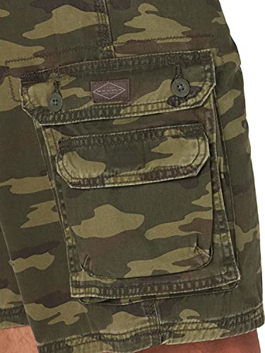 Lee mens Dungarees New Belted Wyoming Cargo Shorts, Combat Camo, 38 US