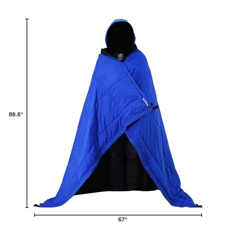 Kijaro Kubie 10-in-1 Versatile Portable Hammock, Poncho, Blanket, Sleeping Bag, Hammock Underquilt & More - Multi Use Outdoor Gear for Camping, Travel & Sports Games
