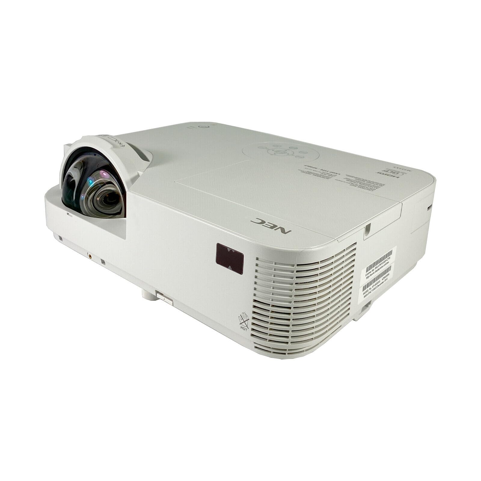 NEC M333XS DLP Projector Short-Throw NP-M333XS 3300 ANSI HD 1080p HDMI, Bundle remote Control, HDMI Cable, Power Cable