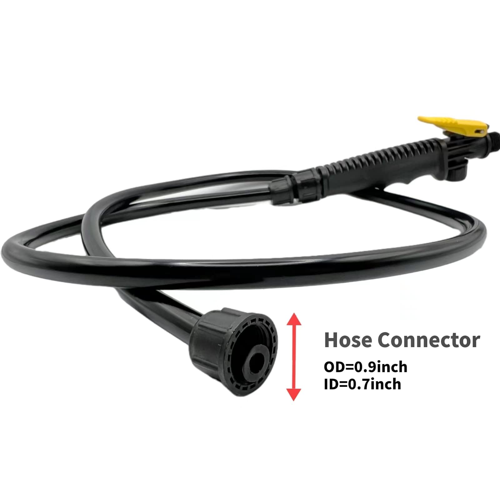 Replacement Sprayer Wand for Ryobi,Stainless Steel Sprayer Wand with Adjustable Nozzle,Trigger Wand & Hose for Ryobi P2803 Sprayer (With Hose)