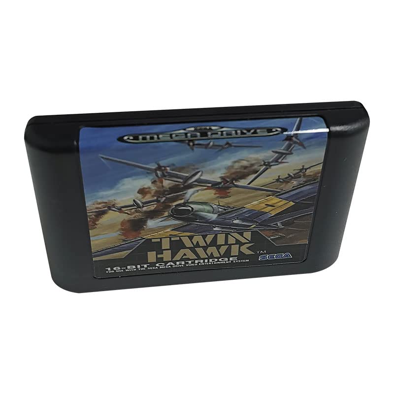 Twin Hawk Game Cartridge - Games 16 Bit MD Game Card For PAL And NTSC Version