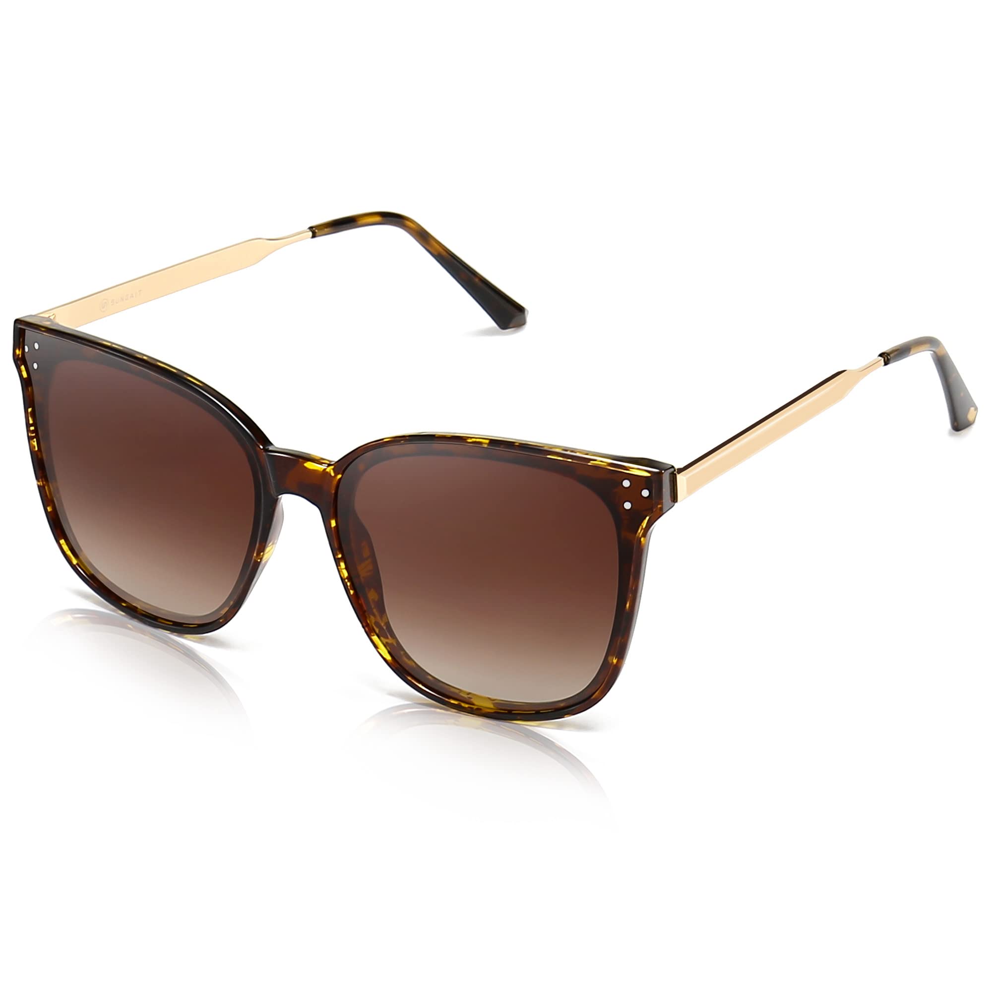 SUNGAIT Women Sunglasses Oversized Polarized: Vintage Style for Beach Party Driving