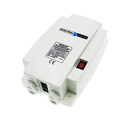 TDRRICH Bottled Drinking Water Dispensing Pump System,Double-Pipe Electric Water Pump for 5 Gallon Power 25W Pressure Value 60psi 1GPM Flow 2.5L Suitable for Coffee/Ice Machines,Refrigerators, Faucets